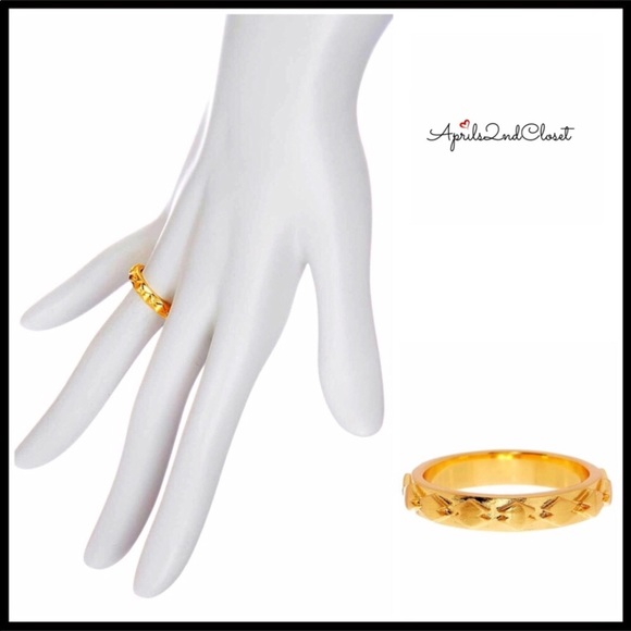 Gorjana | Jewelry | Gorjana 8k Gold Plated Geo Statement Ring A3c | Poshmark